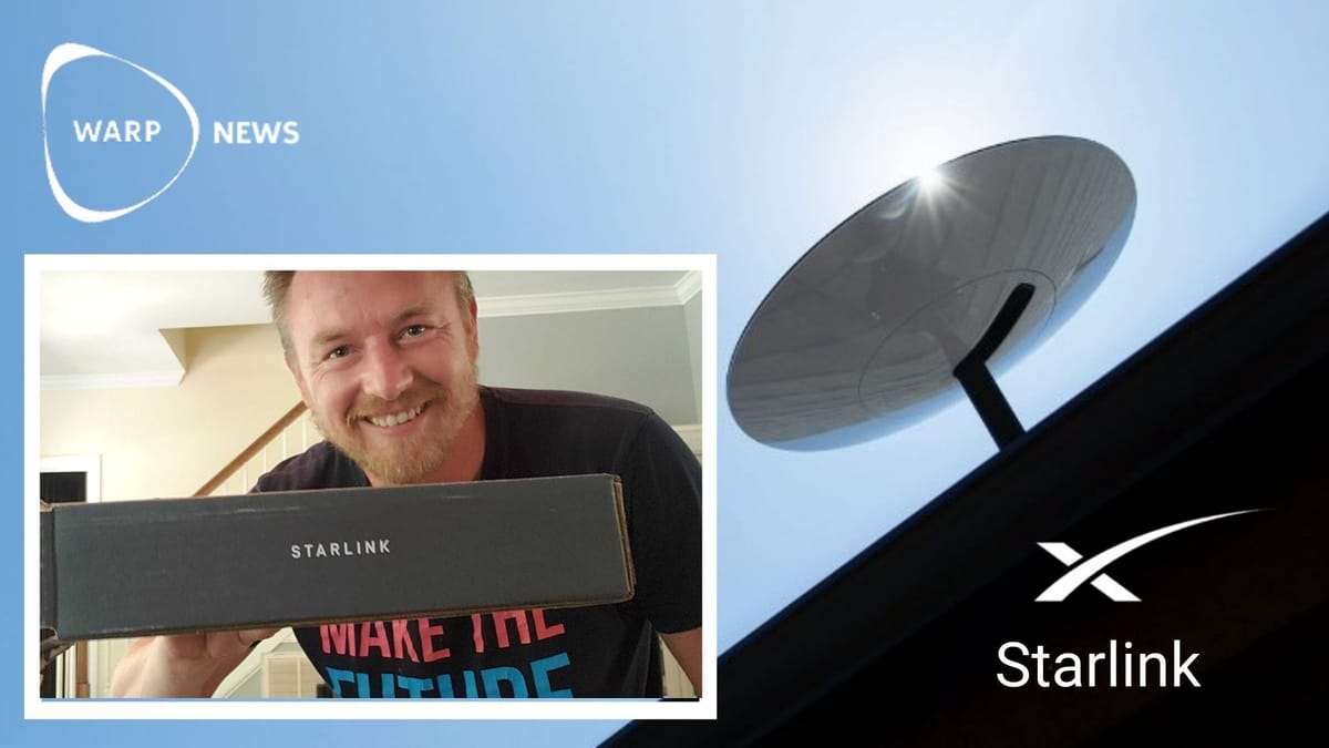 🛰️ SpaceX Starlink kit: Unboxing, installation och test av ...